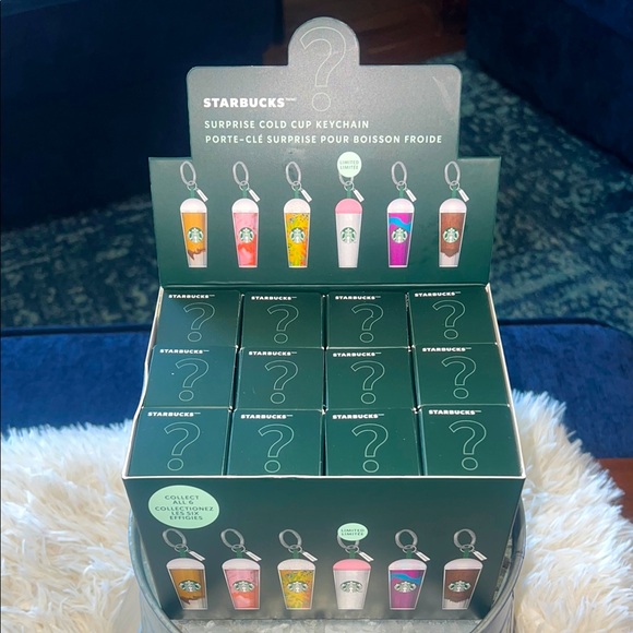 Starbucks | Accessories | Starbucks Colorful Cold Cup Keychain ...